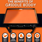 Keep Your Grill Surface Safe from Pests/Debris with the Griddle Buddy#N ...