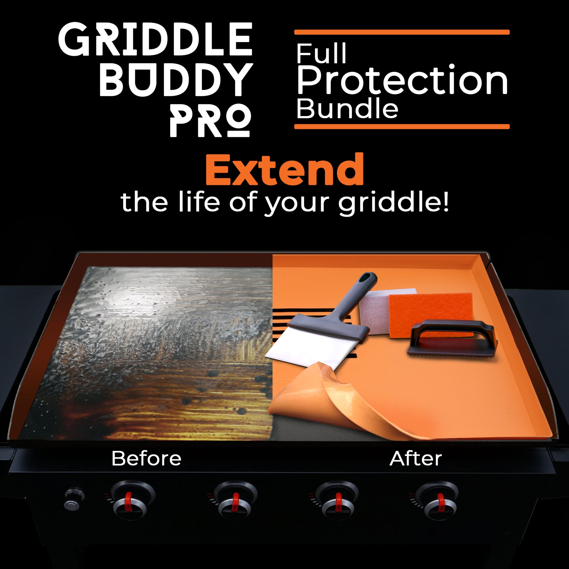 Griddle Buddy Original Full Protection Kit – griddlebuddy