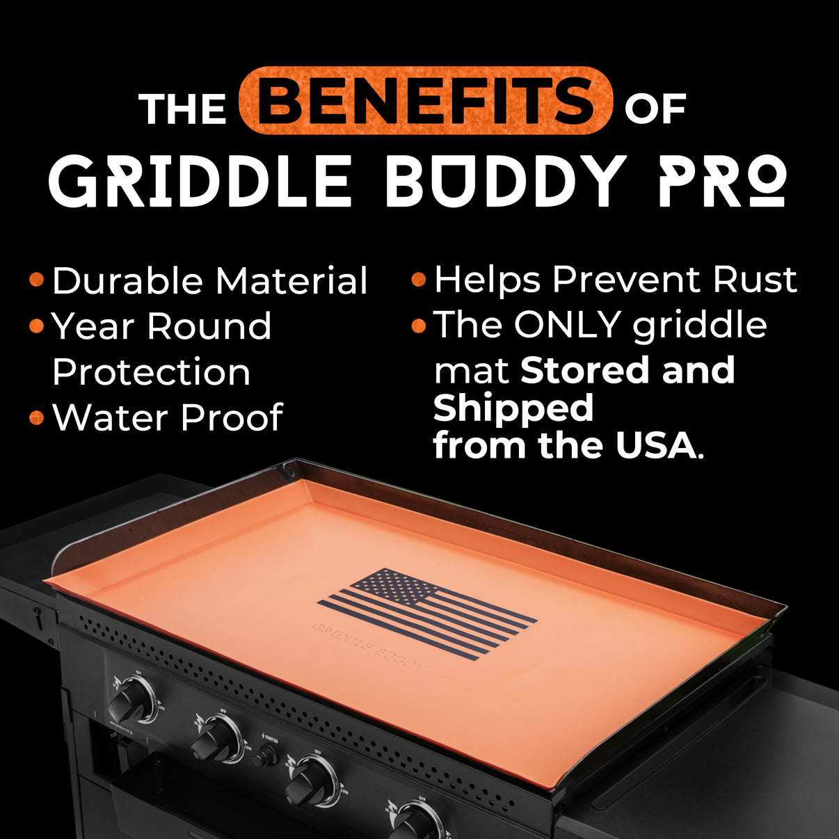 Griddle Buddy PRO: USA 36" – griddlebuddy